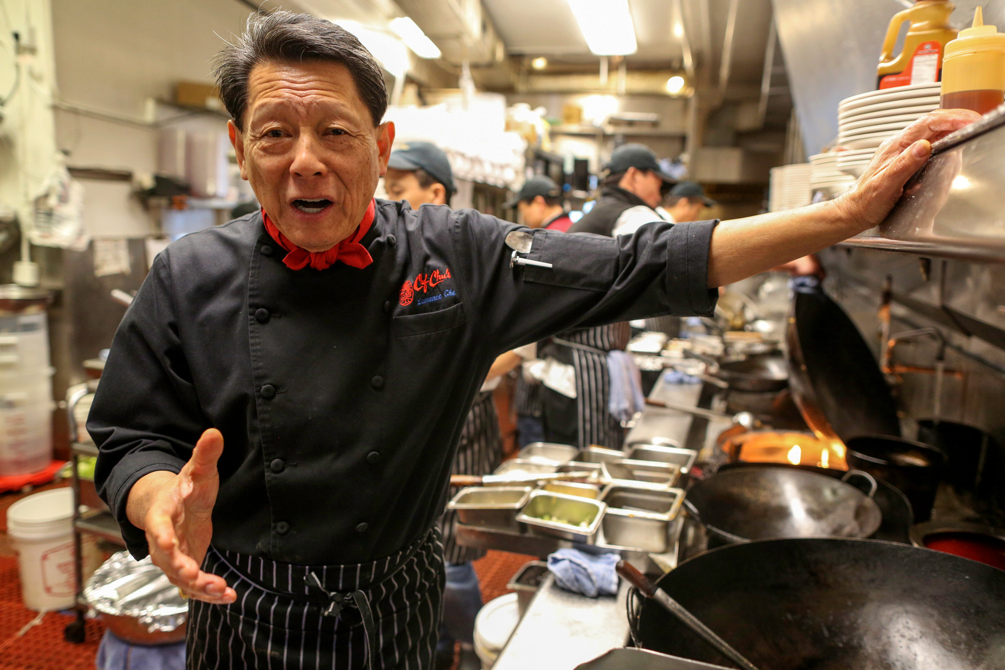 He built his Chinese food empire on potstickers, proverbs and passion ...