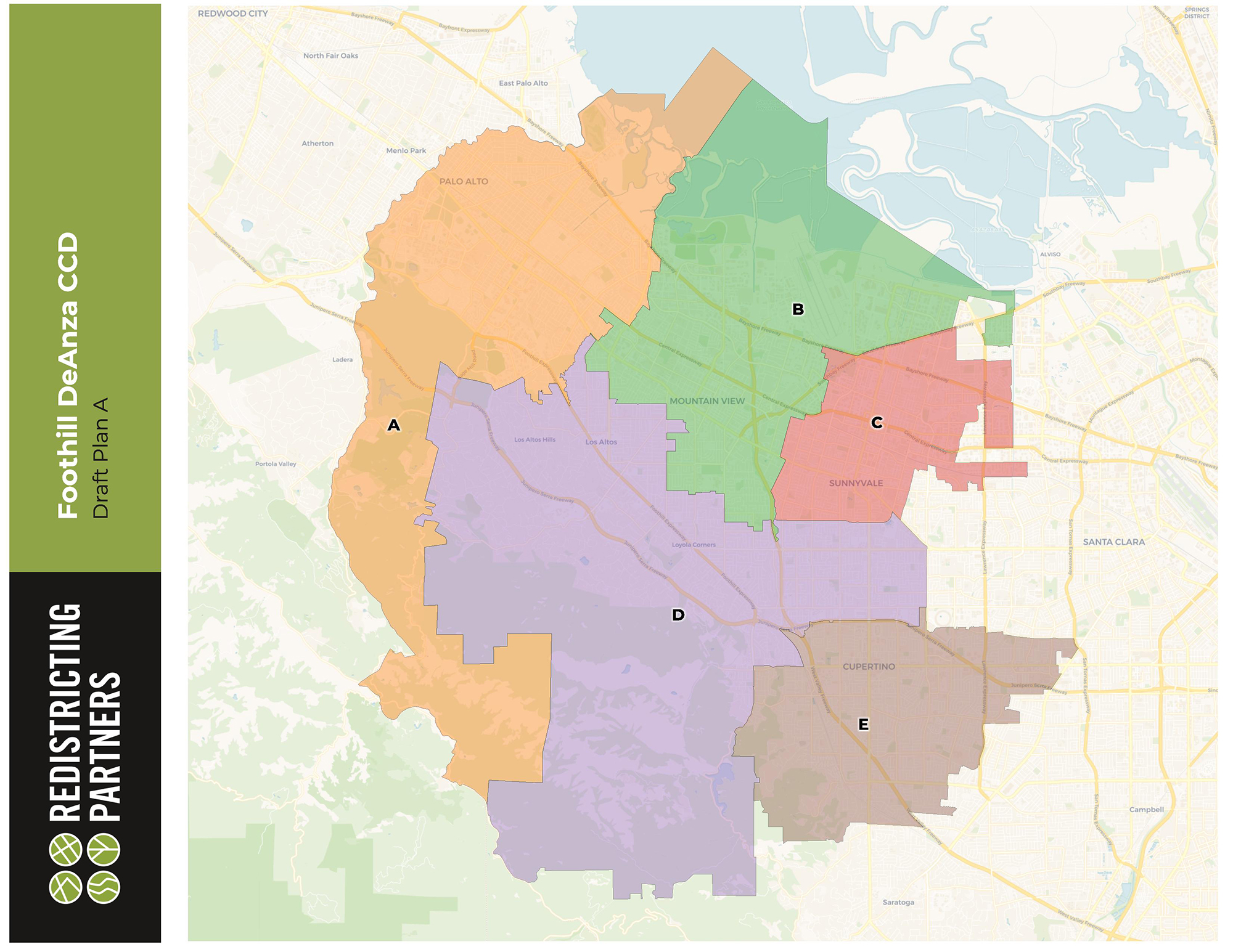 Foothill-De Anza picks election map based on city boundaries - Mountain ...
