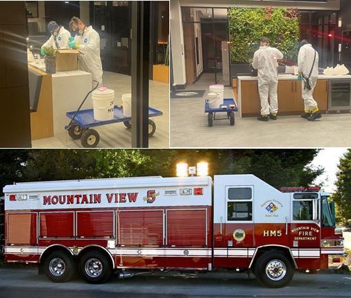 Firefighters respond to hazardous material call - Mountain View Voice