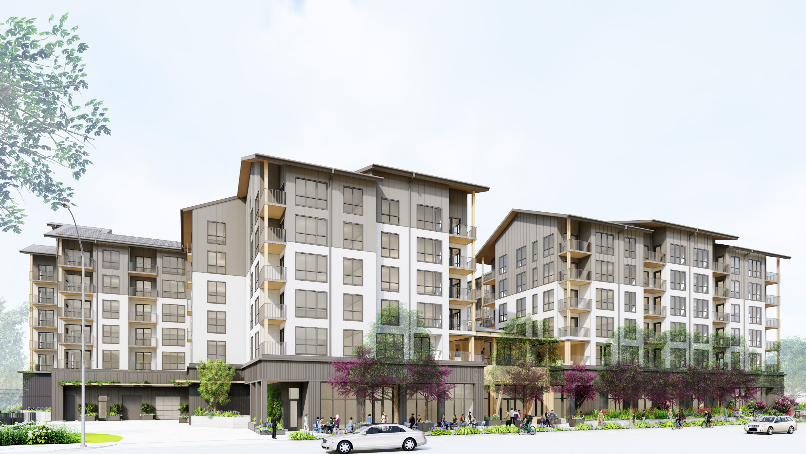 Developer pitches six-story apartment building next to mobile home park ...