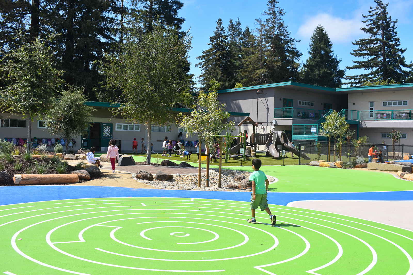 Outdoor renovation at Vargas elementary adds trees, outdoor seating ...